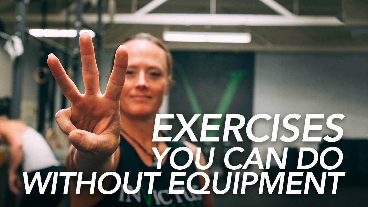 3 Exercises You Can Do Without Equipment | CrossFit Invictus - YouTube