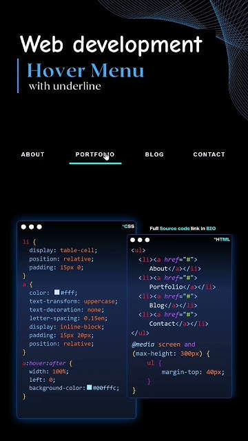 Hover Menu With Html Css Coder Webdeveloper Webdesign Webdevelopment Webprogramming