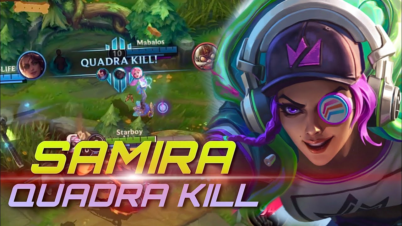 SAMIRA 1-3 TO QUADRA KILL / SAMIRA STILL OP THIS SEASON? (BUILD AND RUNES) - YouTube