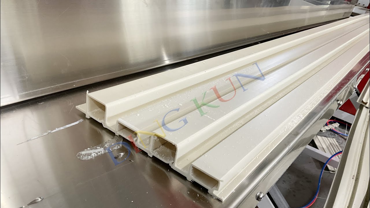 PVC Wall Panel Machine for Egypt - YouTube