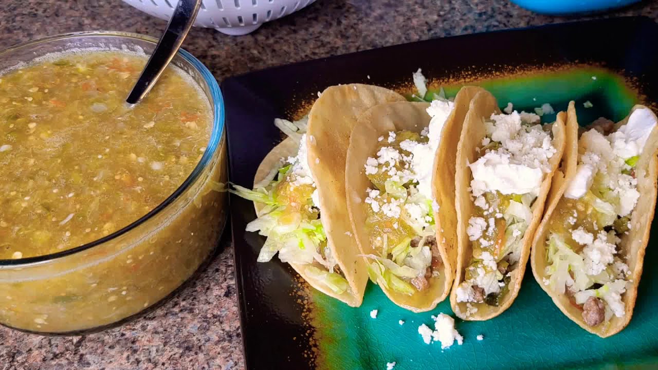 TACOS DE CARNE AGUAYON / Deliciosos y fácil de preparar - YouTube