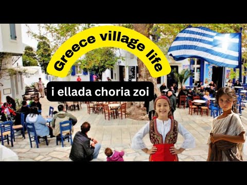 The Beauty of Greek Village Life 🇬🇷🌿🏡 Ellinikí Choriátiki Zoí # ...