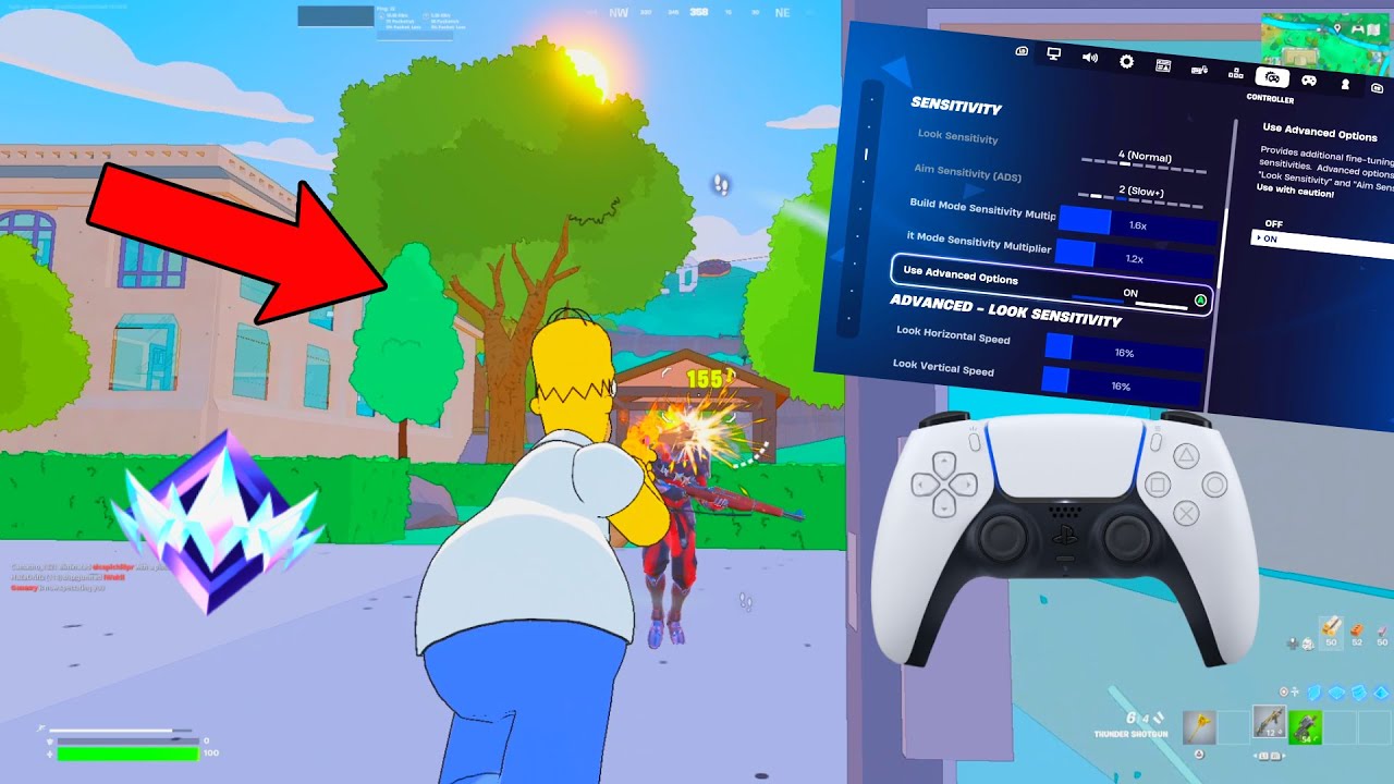 NEW BEST Controller SETTINGS + Sensitivity in Fortnite (Tutorial) - YouTube