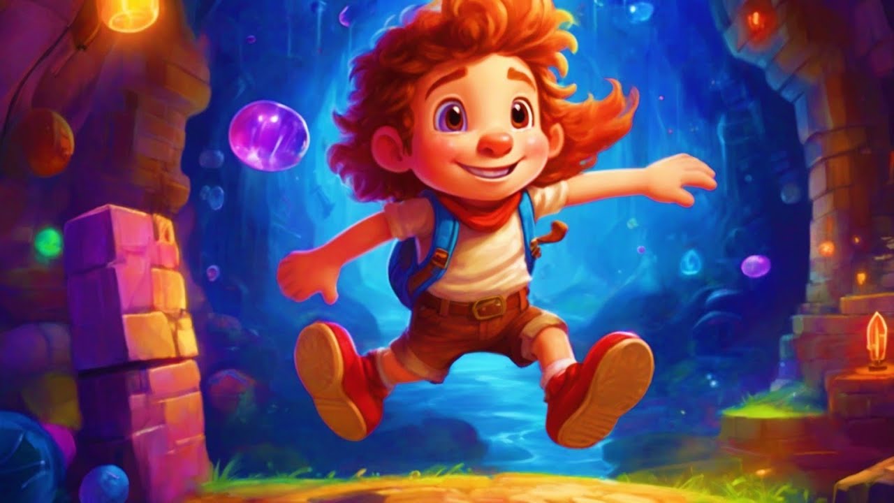 The Bouncing Adventure in Rainbowville | English Story For Kids | Bed ...