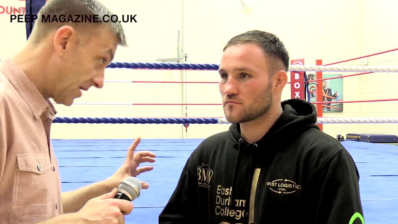 GLENN FOOT / TALKS BRITISH TITLE ELIMINATOR / PEEP MAGAZINE - YouTube