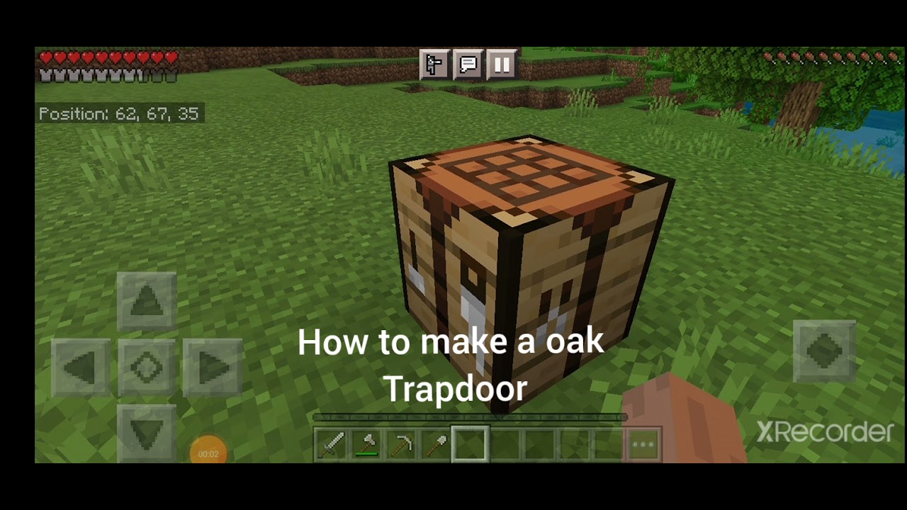 how to make a oak trapdoor. - YouTube