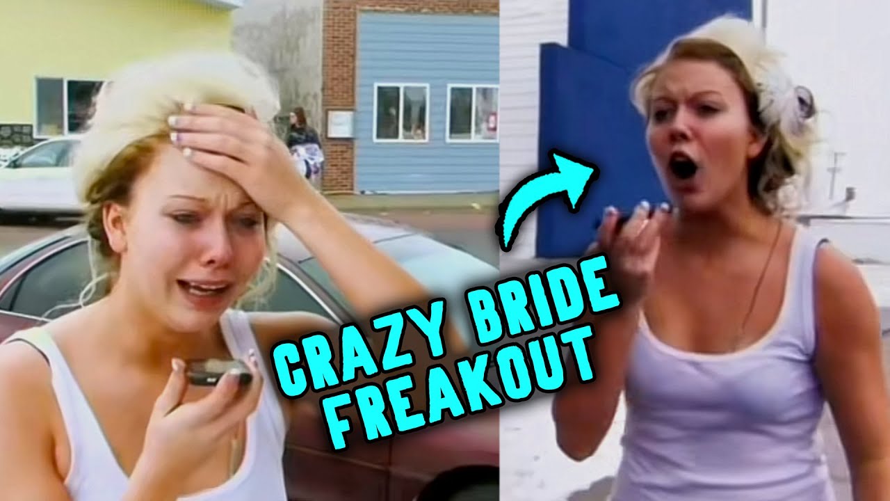 Bridezilla Goes Crazy And Ruins Her OWN Wedding - YouTube