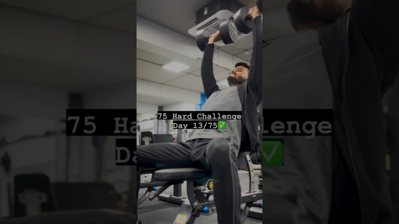 Day 13/75 #75hard #75hardchallenge #fitness #motivation #ankitbayanpuriya #discipline - YouTube