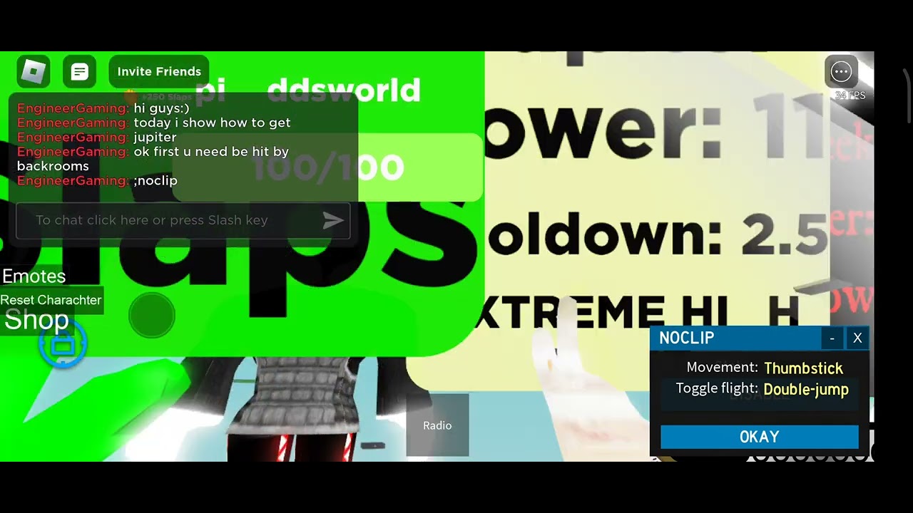 How To Get Jupiter Glove In Slap Battles But Modded - YouTube