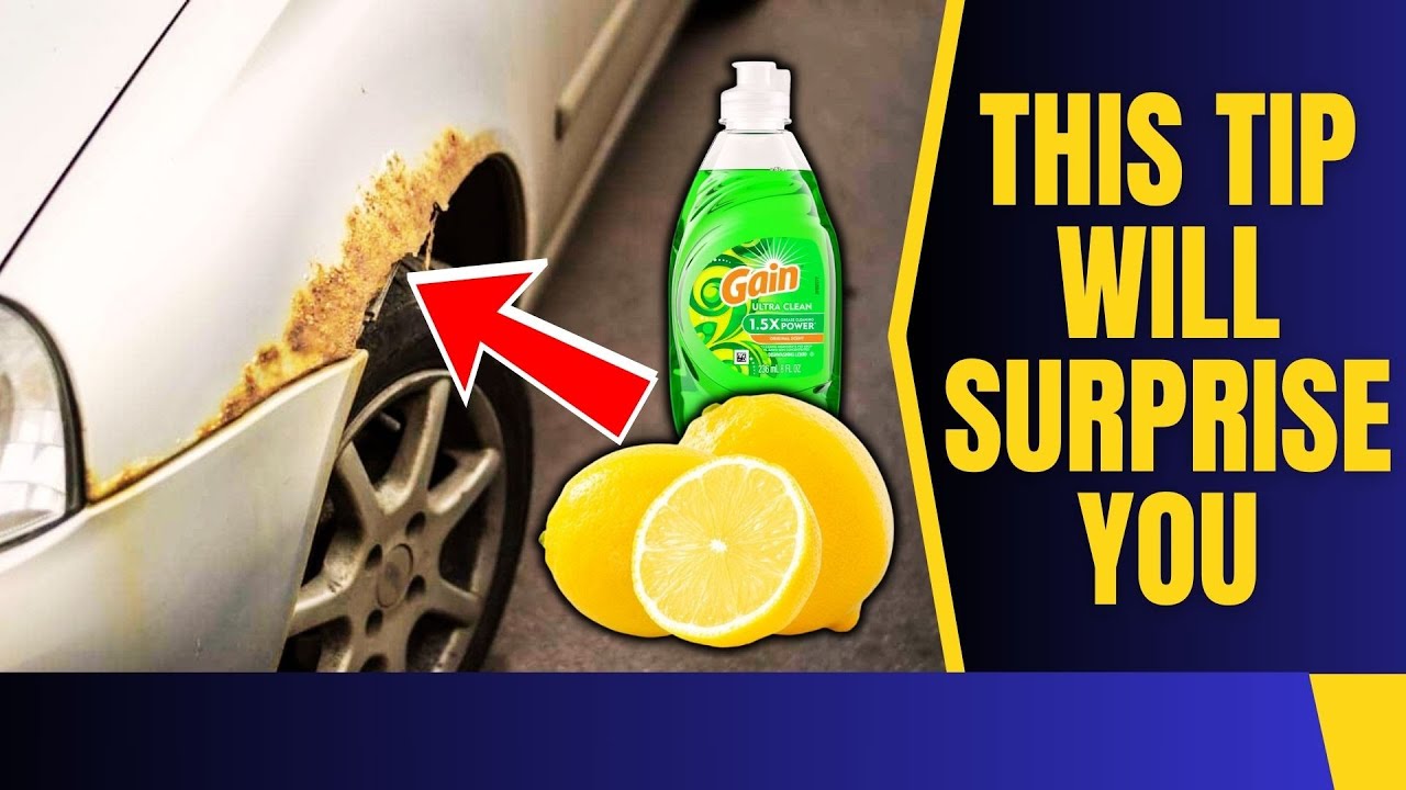 Quick DIY Tips to Remove Rust Spots from Your Car - YouTube