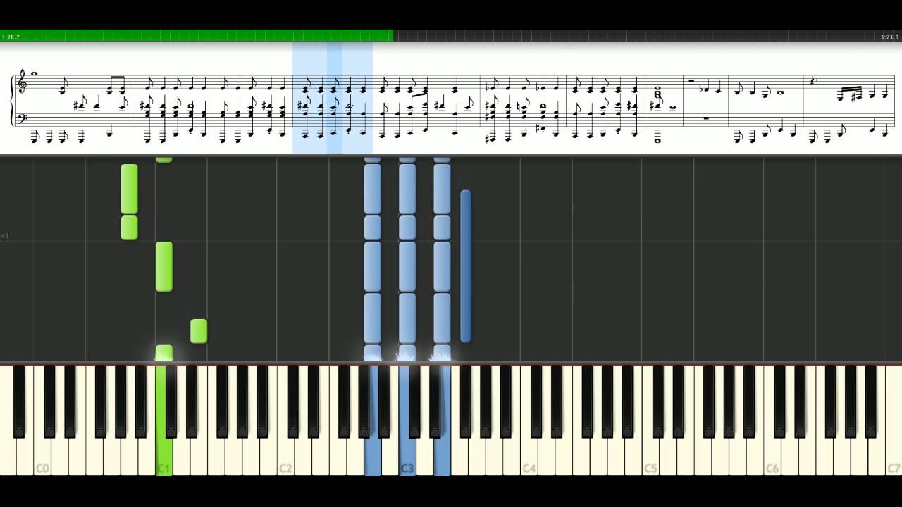 Muse - Uno [Piano Tutorial] Synthesia - YouTube