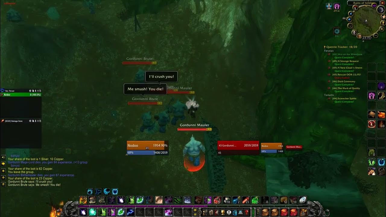 Wow Classic Hc Almost Death Youtube