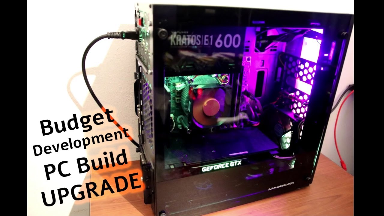 Budget Development PC Build Upgrade - YouTube