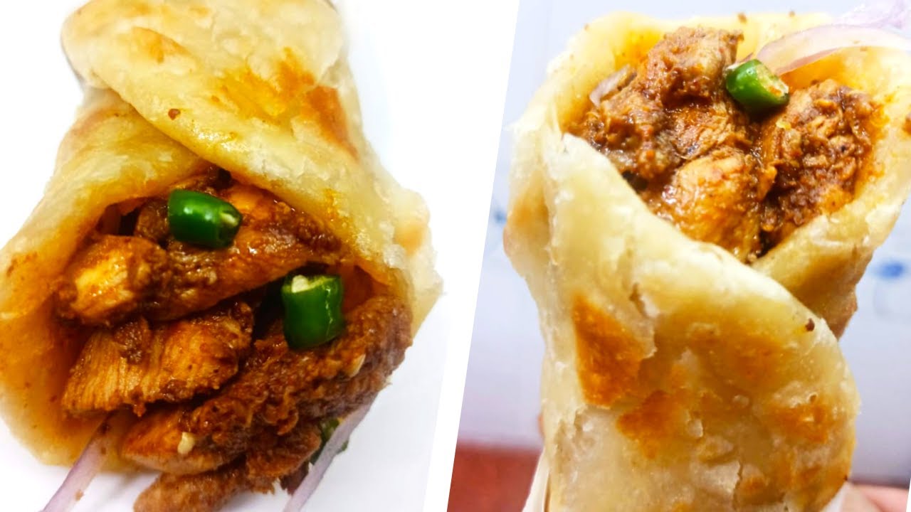 CHICKEN ROLL RECIPE/Kolkata Style Chicken Roll/So Easy & Tasty/COOK ...