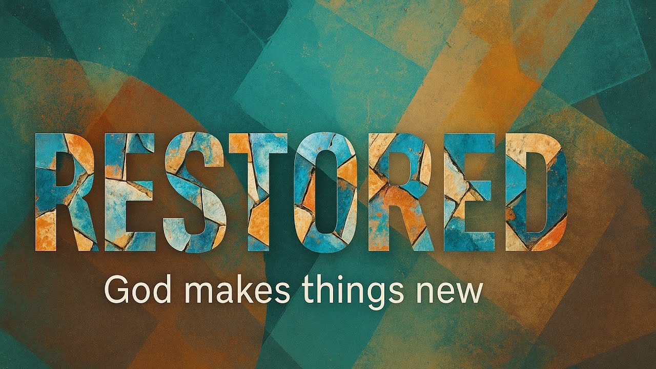 Restored - God makes things new - YouTube