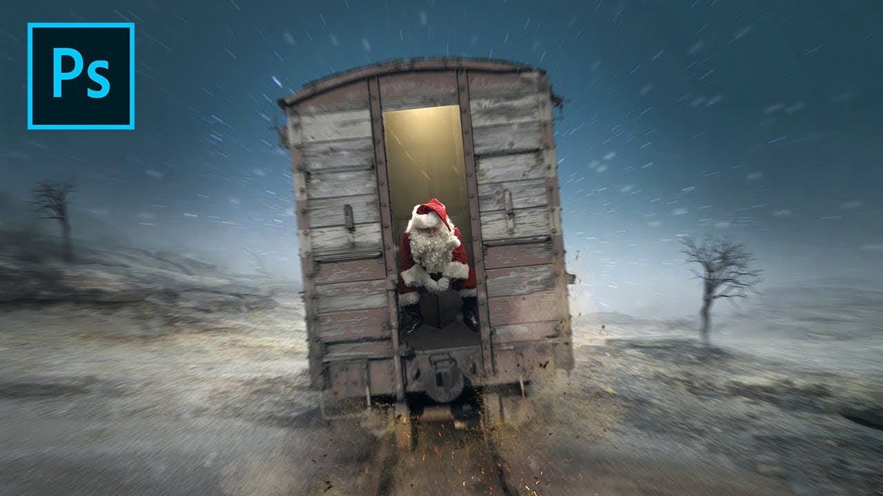 Wretched Train - Photoshop Manipulation Tutorial - YouTube