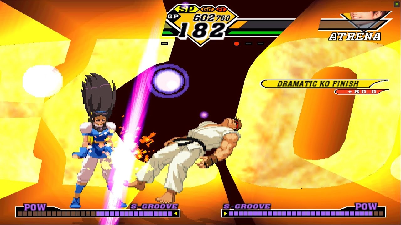 Capcom vs. SNK 2 [PCSX2(PS2)]: Single Mode Playthrough with Athena ...