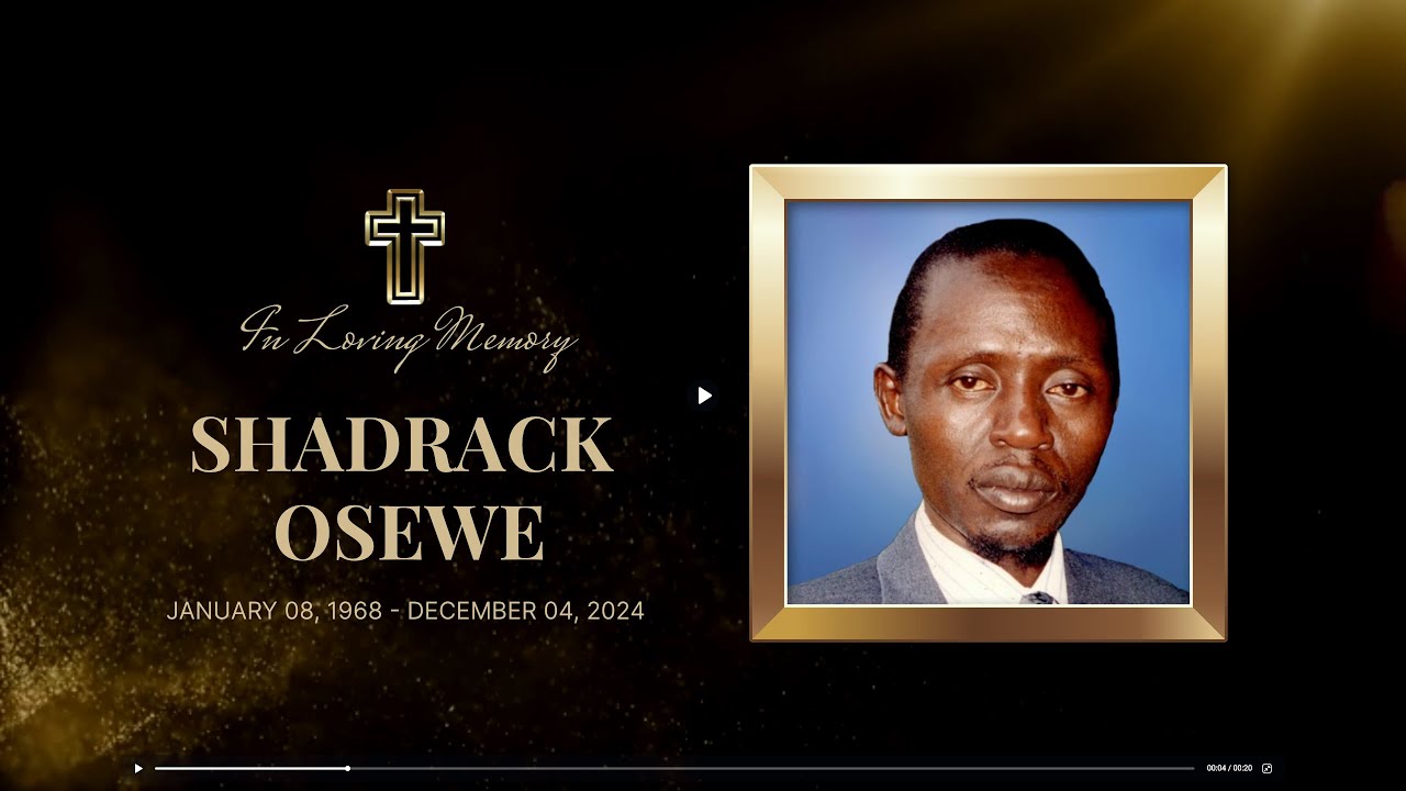 SHADRACK OSEWE OWITI BURIAL CEREMONY - YouTube