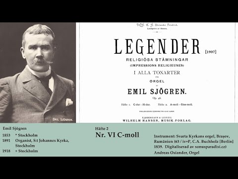 Emil Sjögren (1853-1918): Legend C-moll (Häfte 2 Nr 6)