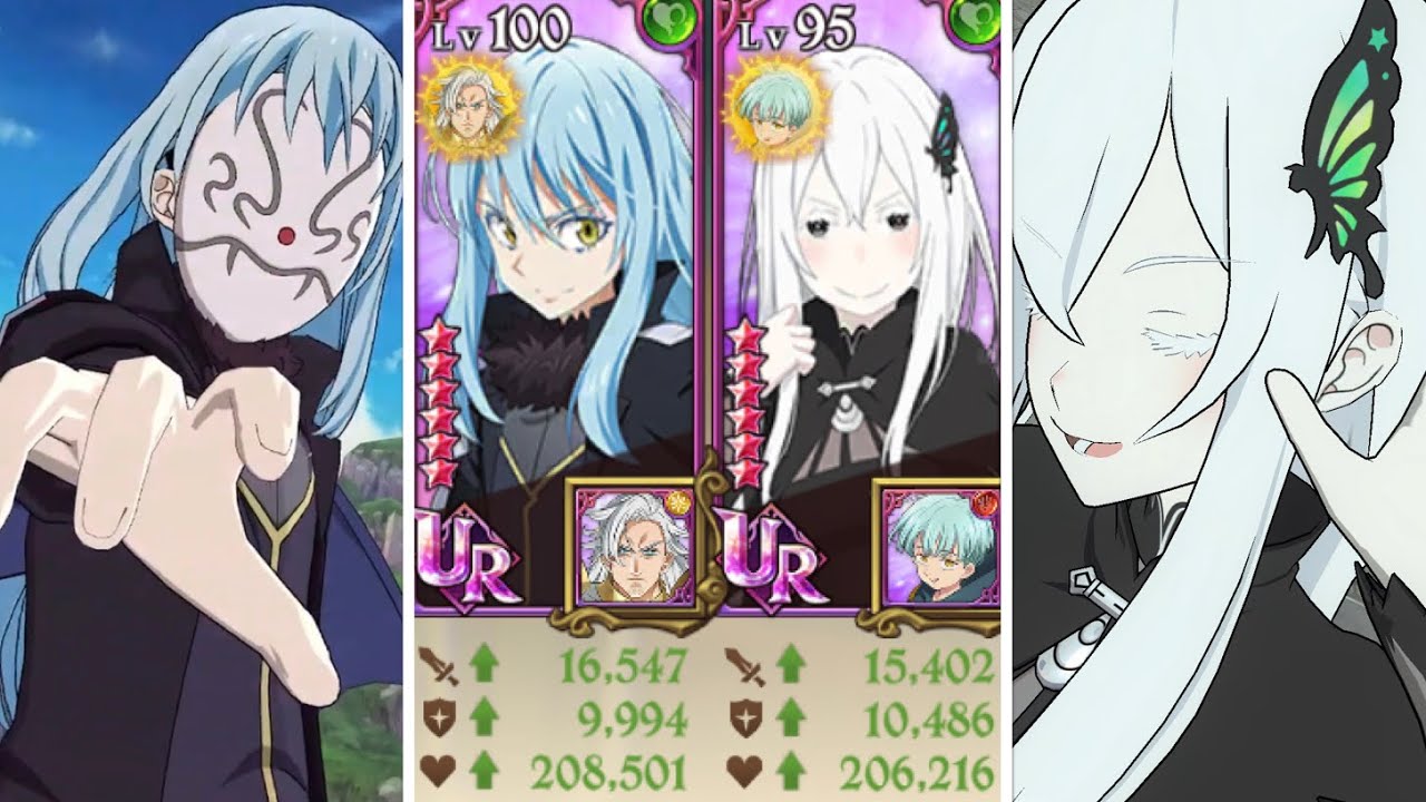 THE ULTIMATE COLLAB COMBO, RIMURU AND ECHIDNA DESTROY PVP - Seven ...
