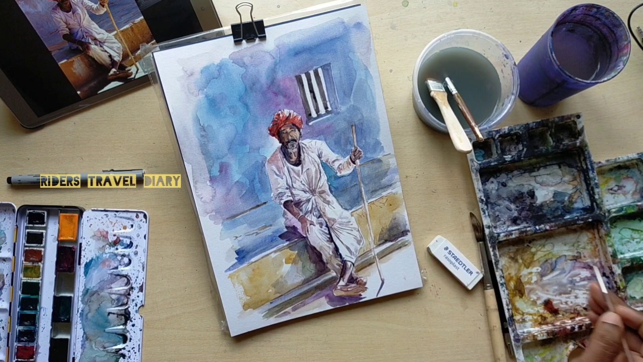 Lockdown Painting Series 6 - Kerala lockdown - Work at Home - YouTube