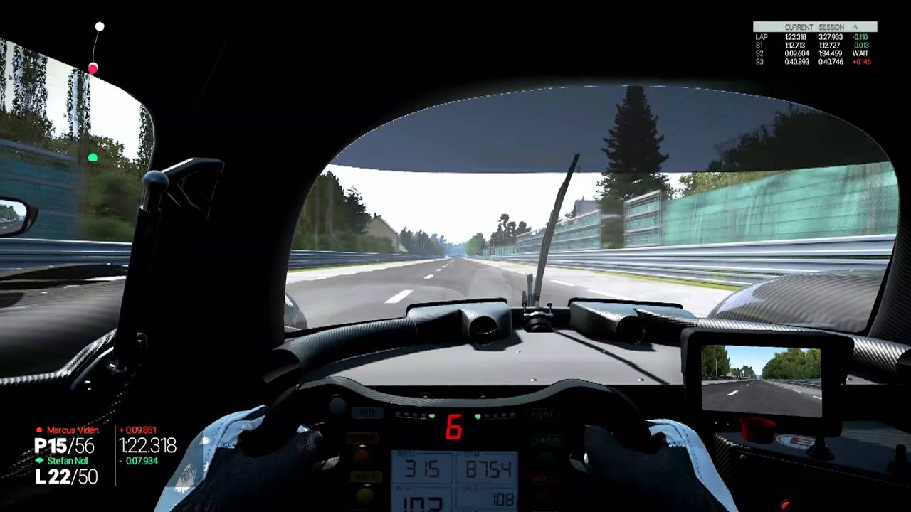 Project CARS - Le Mans - RWD P30 LMP1 - YouTube