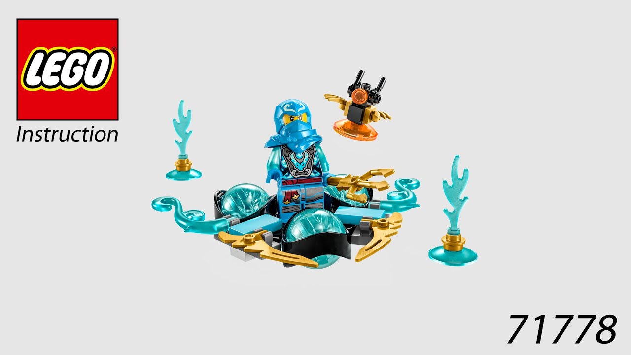 LEGO Instruction - NINJAGO - 71778 - Nya's Dragon Power Spinjitzu Drift ...