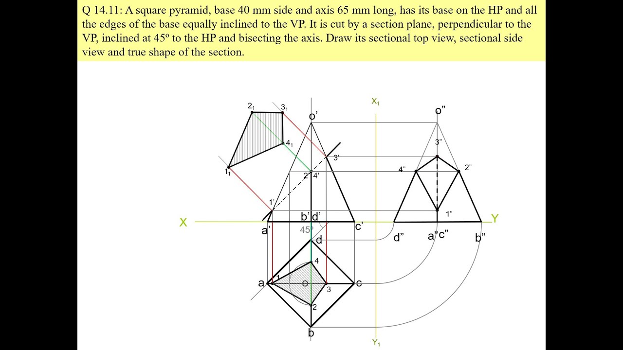 How to draw sections of solids in AutoCAD 3D - YouTube