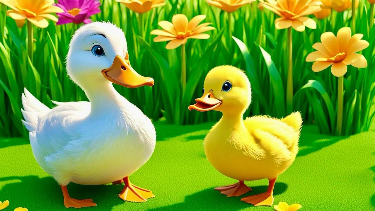 Five Little Ducks | Fun Counting Song for Kids | Nursery Rhymes & Kids ...
