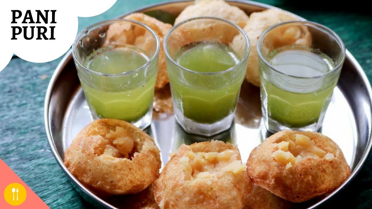 Homemade Pani Puri Recipe | Golgappa Recipe | Pani Ke Batashe | पानी ...