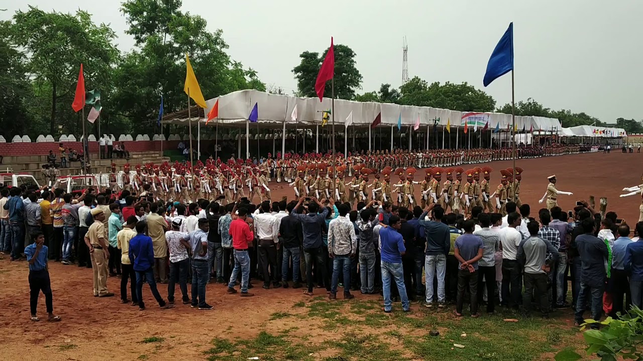 Police Parade Ground Raipur(15 August 2018) - YouTube