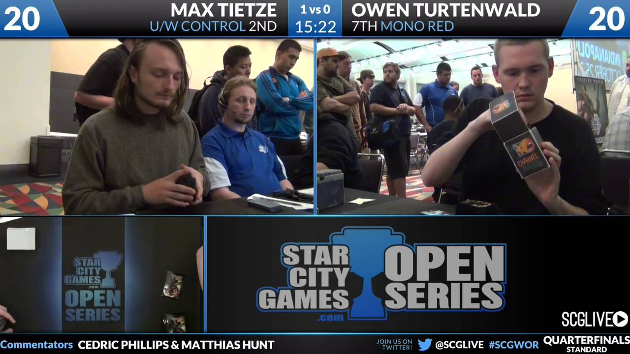 Scgwor Standard Quarterfinals Owen Turtenwald Vs Max Tietze Youtube
