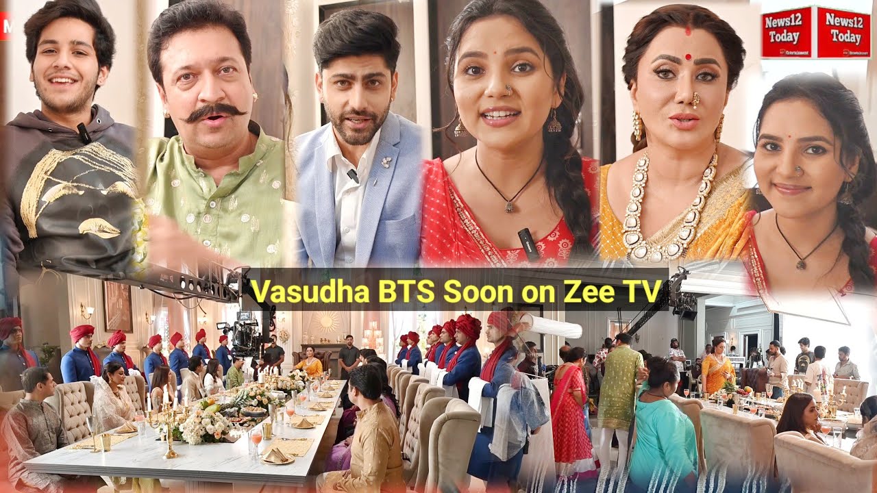 Vasudha Zee TV New Realty Show BTS Promo Shoot show starts 16 September on Zee TV - YouTube