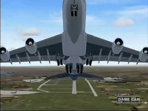Airbus A380 (Flight simulator 2004) - YouTube