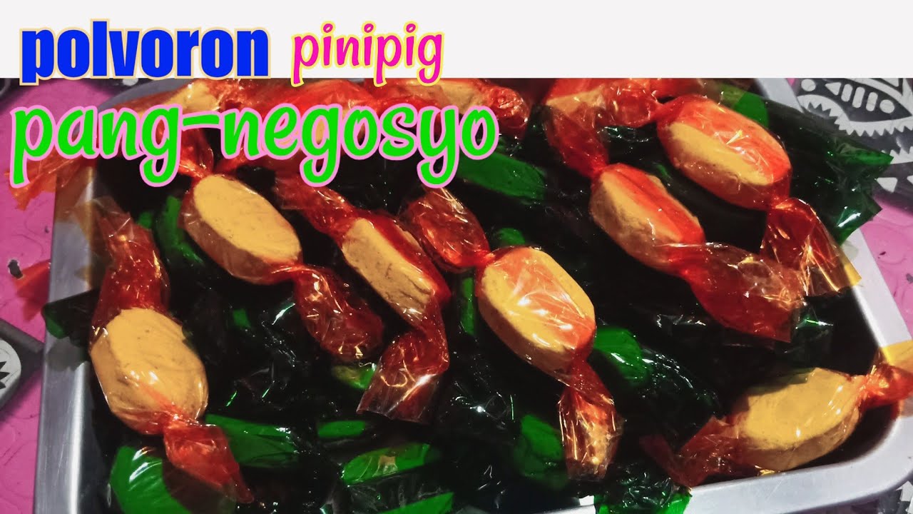 Polvoron Pinipig Flavor by lutongbahaytipidtips - YouTube