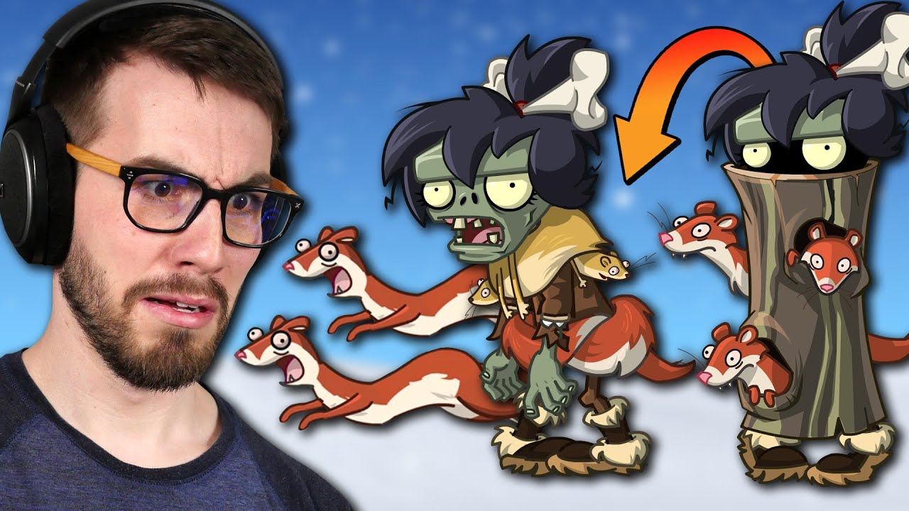 These Snow Weasels Almost BROKE ME! (Plants vs Zombies 2) - YouTube