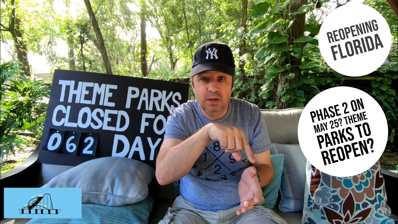 Reopening Florida | May 16 | Phase 2 on May 25? Theme Parks to Reopen ...