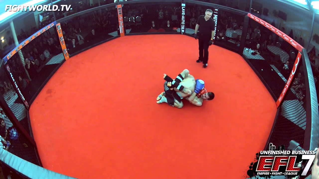 EFL7- Jamie Poulin vs. Mathieu "Fury" Boisvert - YouTube