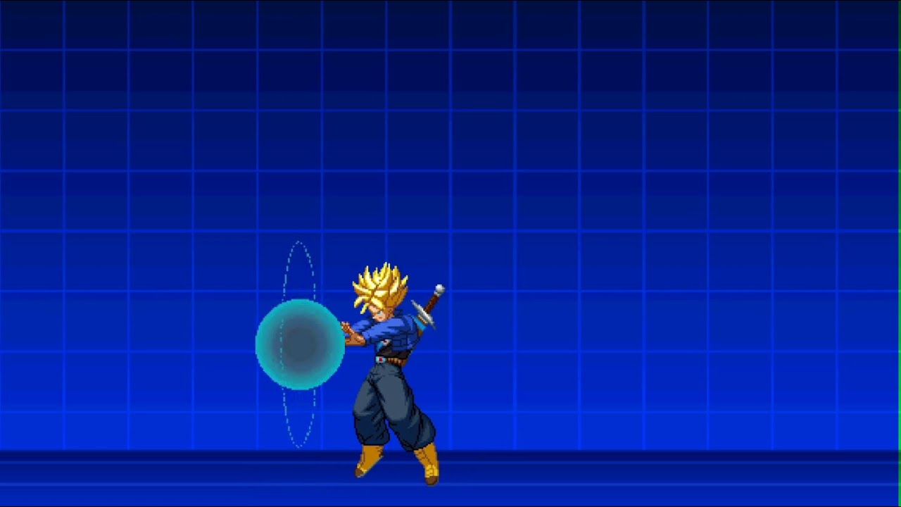 Trunks sprite animation test - YouTube