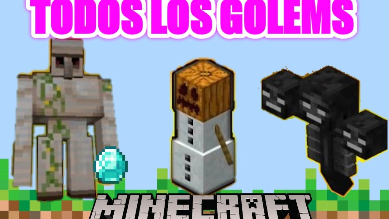 Creo todos los golems de minecraft sin usar mod/gameplay de Minecraft 2022 cap 12 mundo perdido ...