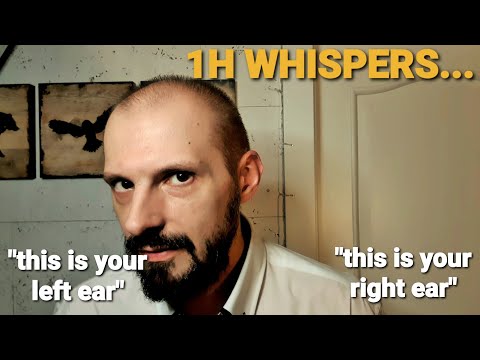 1 Hour ASMR whispering \