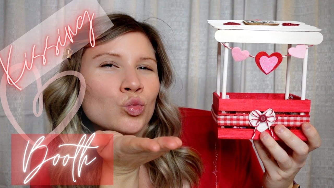 DIY Mini Kissing Booth - YouTube