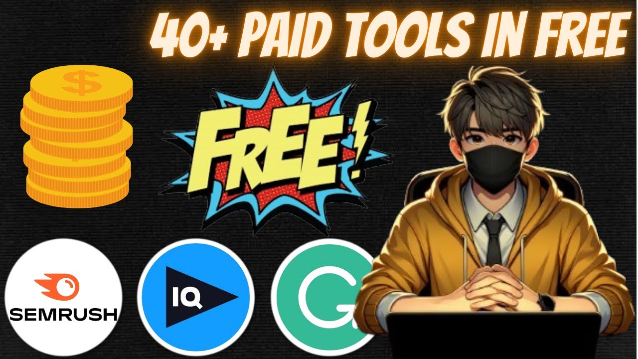 ACCESS 40+ PAID TOOLS IN ALMOST FREE - YouTube