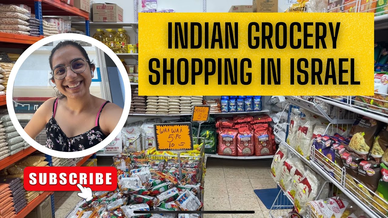 Cost of Indian groceries in Israel I Online Order - YouTube
