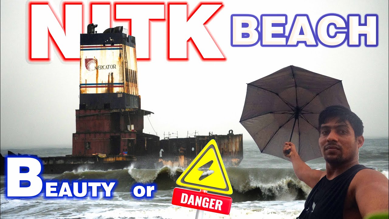 Trip to NITK SURATHKAL BEACH POV video | Surathkal Beach - YouTube