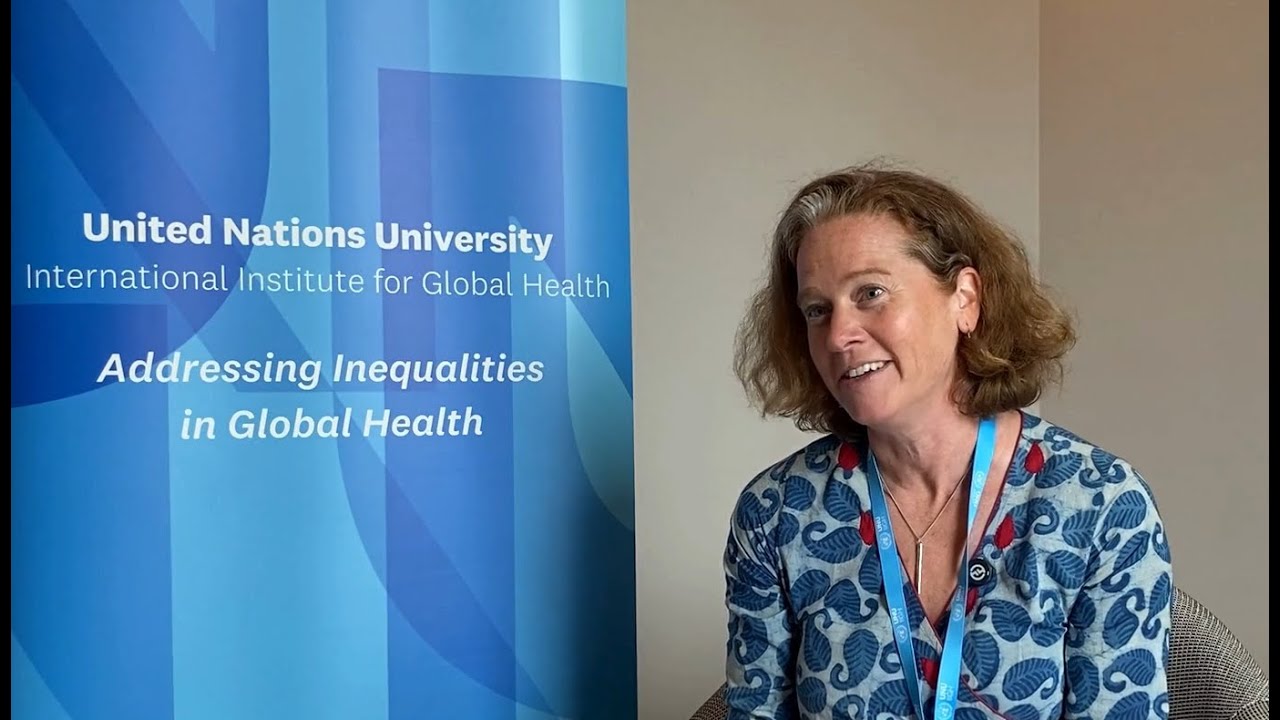 Anna Marriott (Oxfam) at the UNU IIGH & Third World Network Symposium ...