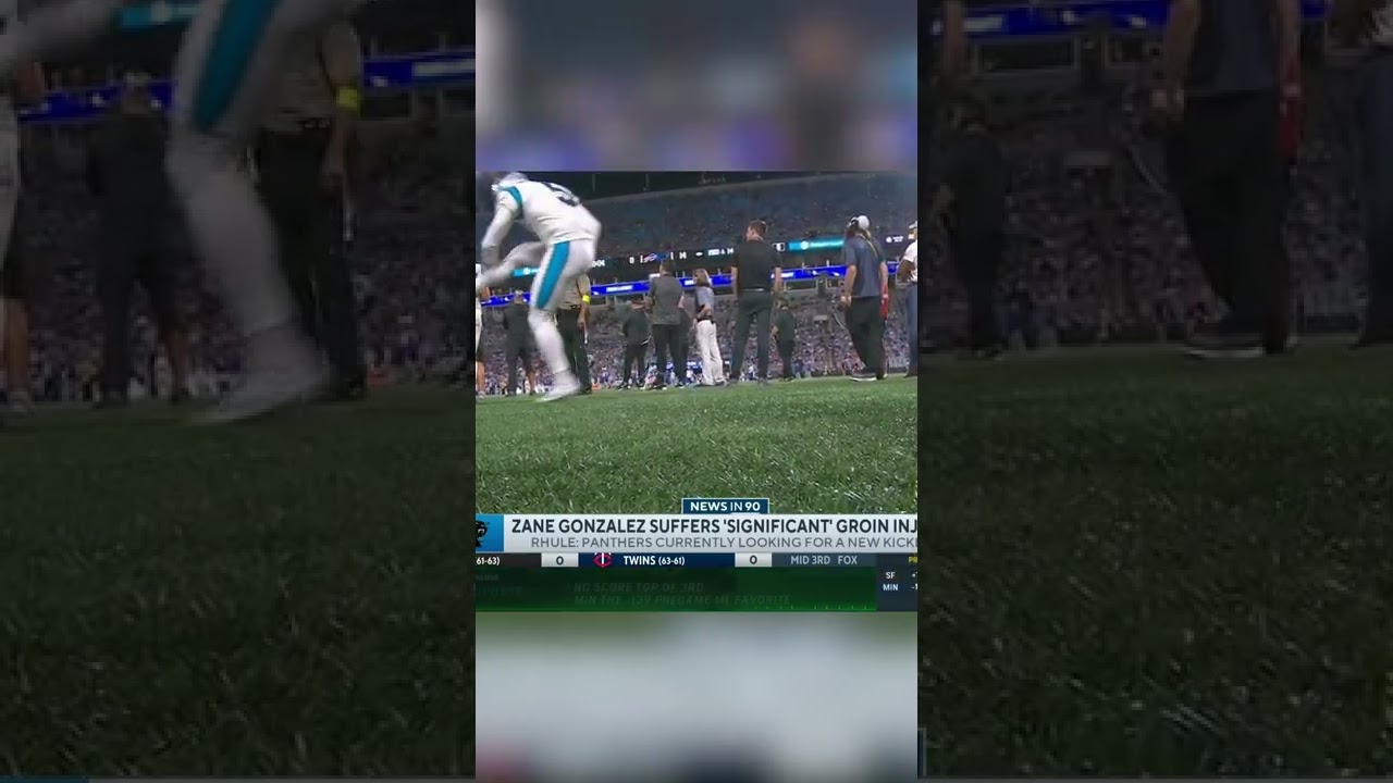 Zane Gonzalez suffers ‘SIGNIFICANT’ injury 😱 #shorts - YouTube