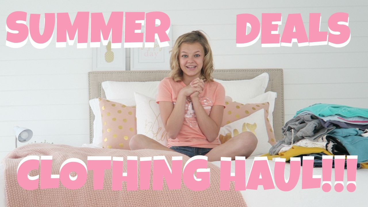 Teen Clothing Haul - YouTube