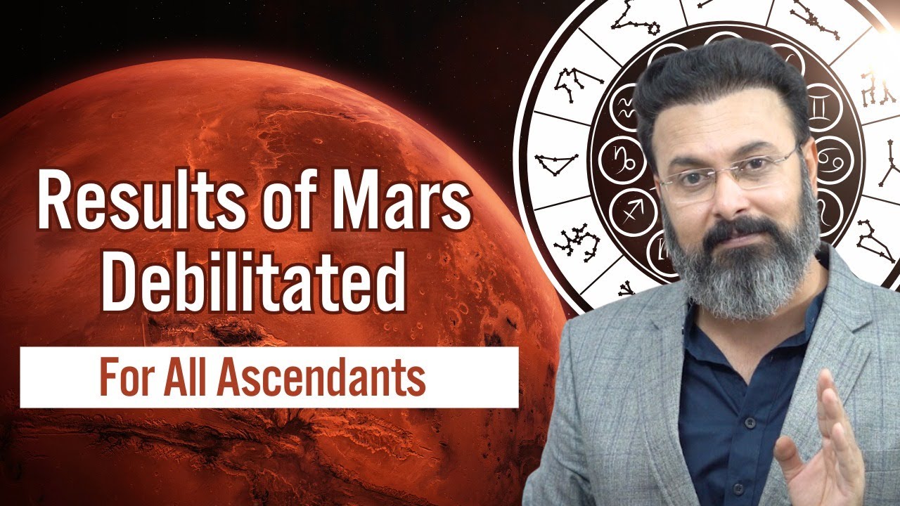 Mars Debilitated In Cancer - 20 Oct 2024 | Impact On All Signs - YouTube