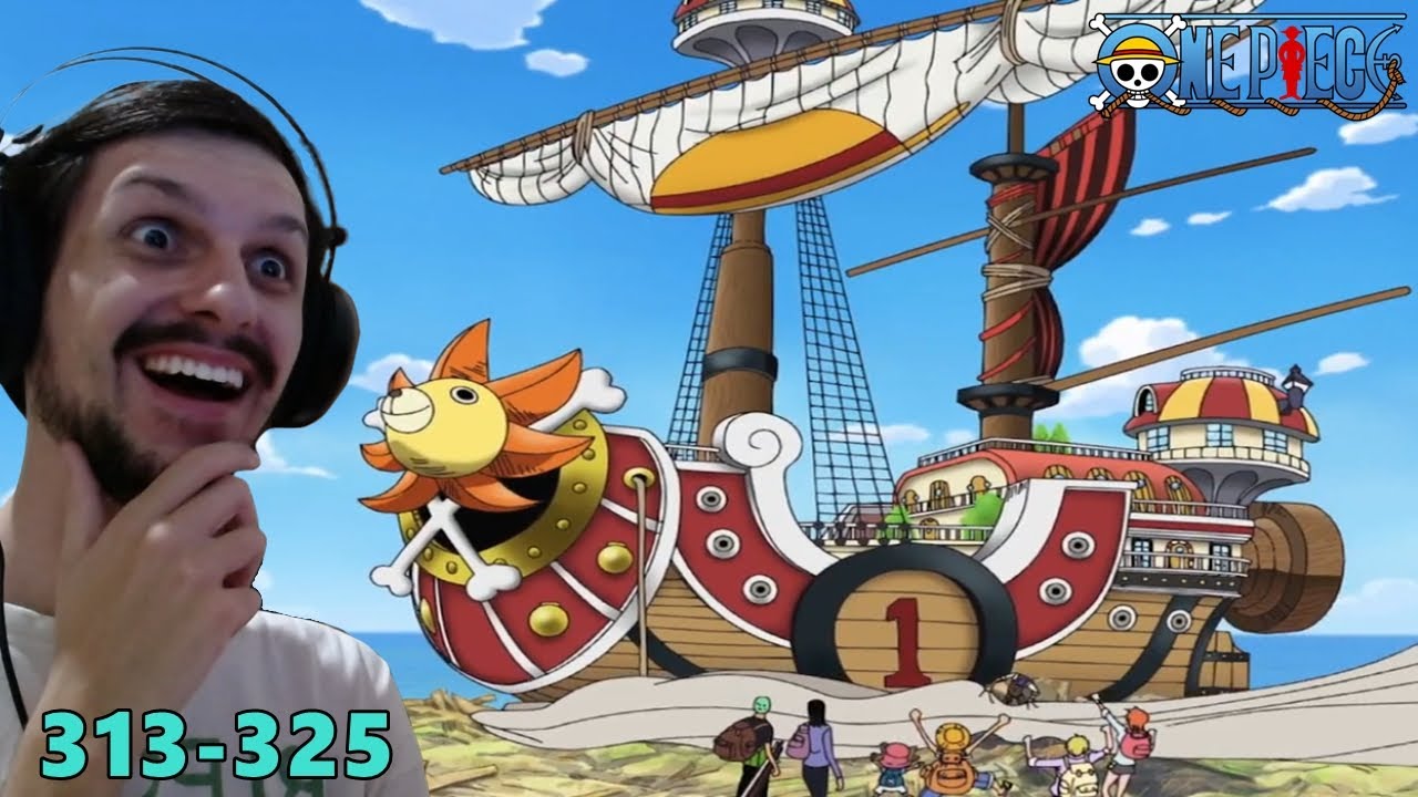 O NOVO BARCO: THOUSAND SUNNY | Primeira Vez Assistindo ONE PIECE ...